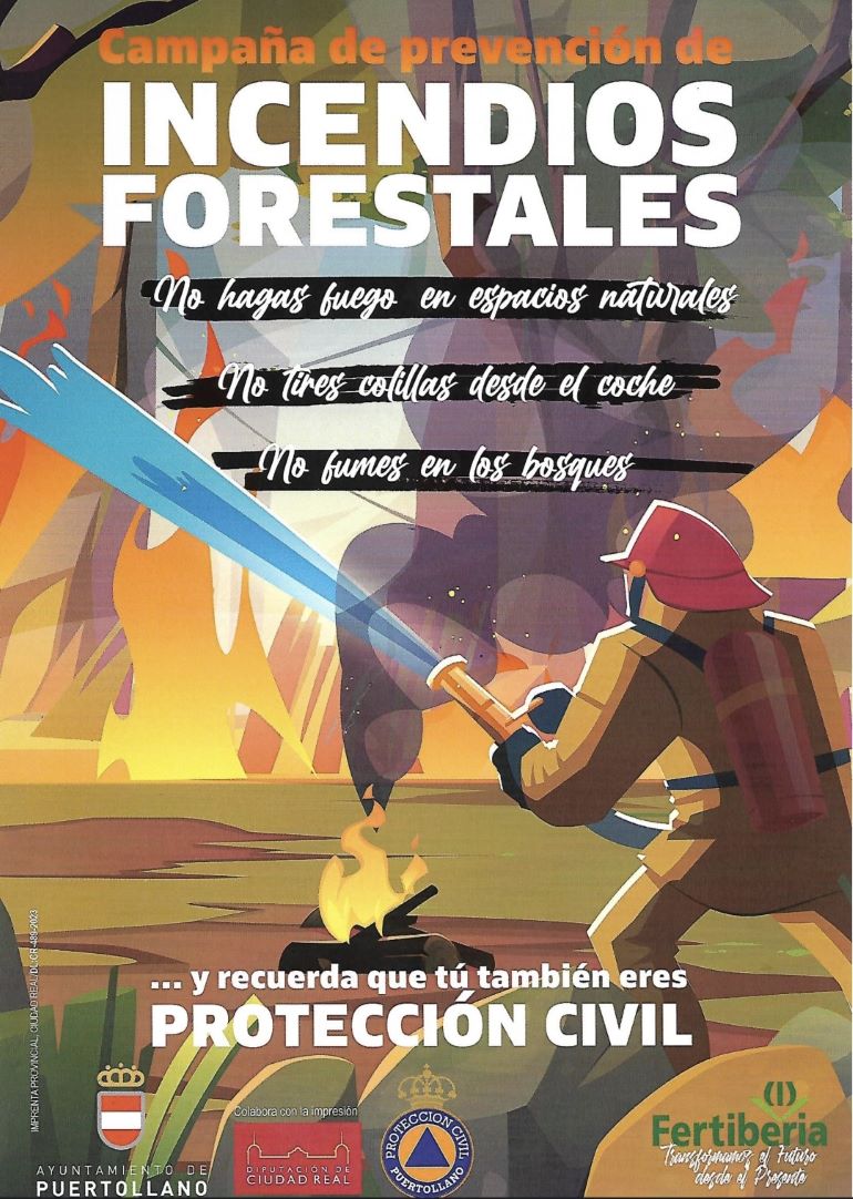 El incendio del RSU de Ciudad Real desata una gigantesca columna de ...